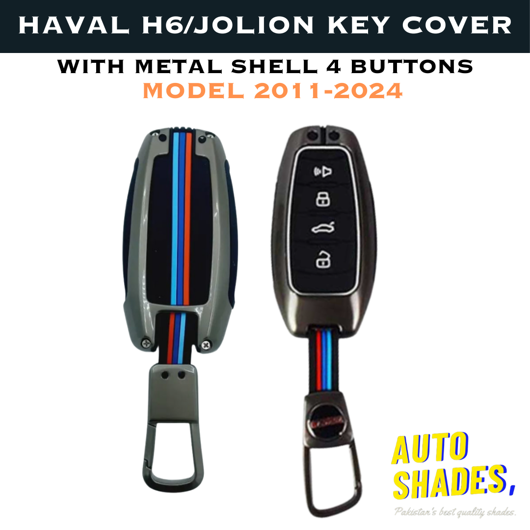 Haval Jolion / H6 Key Cover With Metal Shell 4 Button - Model 2021-202 ...